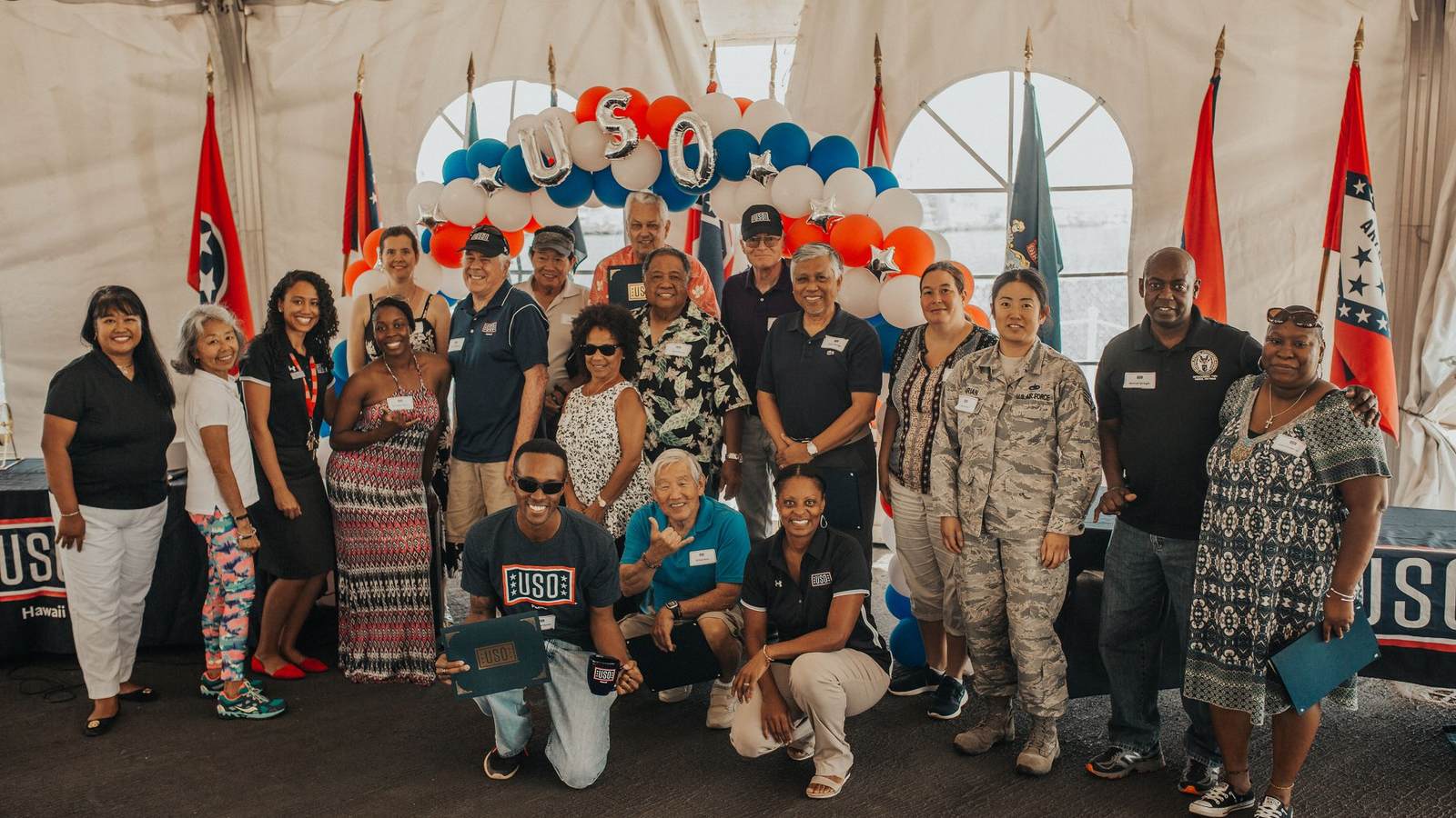 USO Hawaii Recognizes our Volunteers, The Force Behind the Forces ...